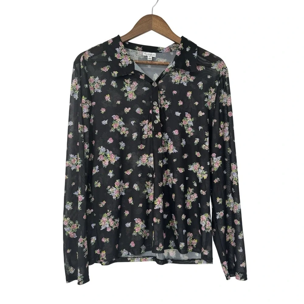 love, Fire | Tops | Love Fire Sheer X Plus Whimsigoth Fairy Grunge ...